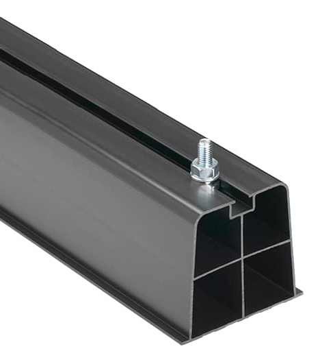 Connect ACR Supplies Ltd | StrutFoot PVC Mounting Block 1000mm